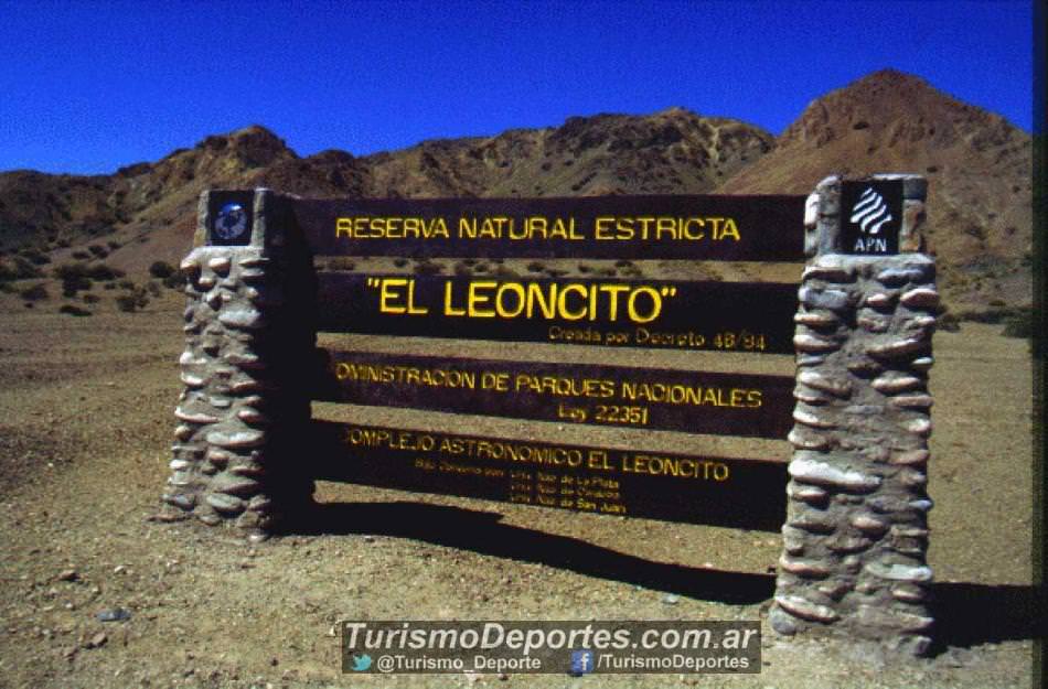 Parque Nacional El Leoncito San Juan - Turismo y deportes en Argentina